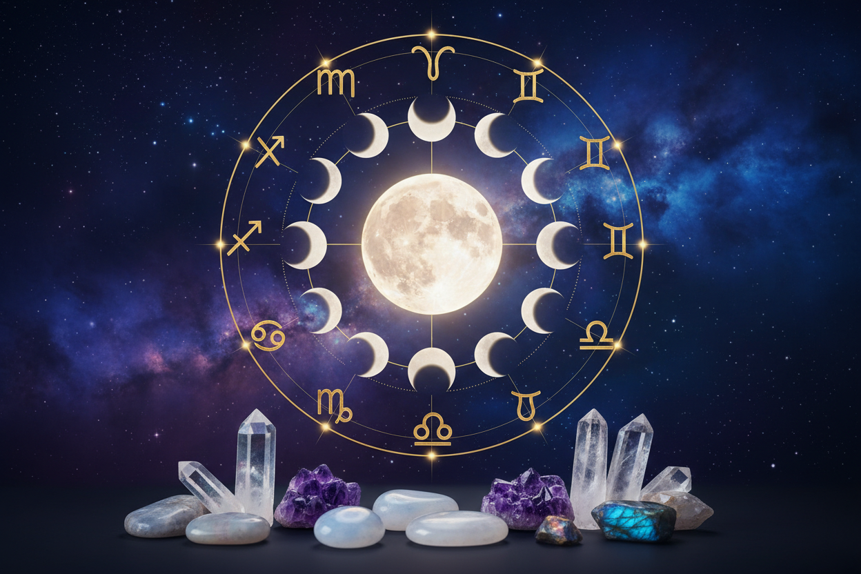 Free Moon Phase Tracker & Lunar Calendar | Divine Warrior