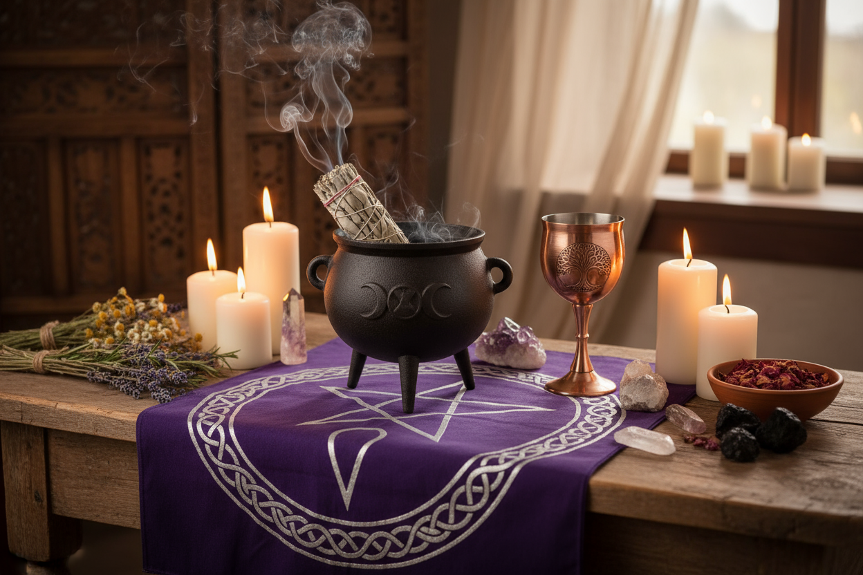How to Create a Sacred Altar Space - Complete Guide to Spiritual Tools ...