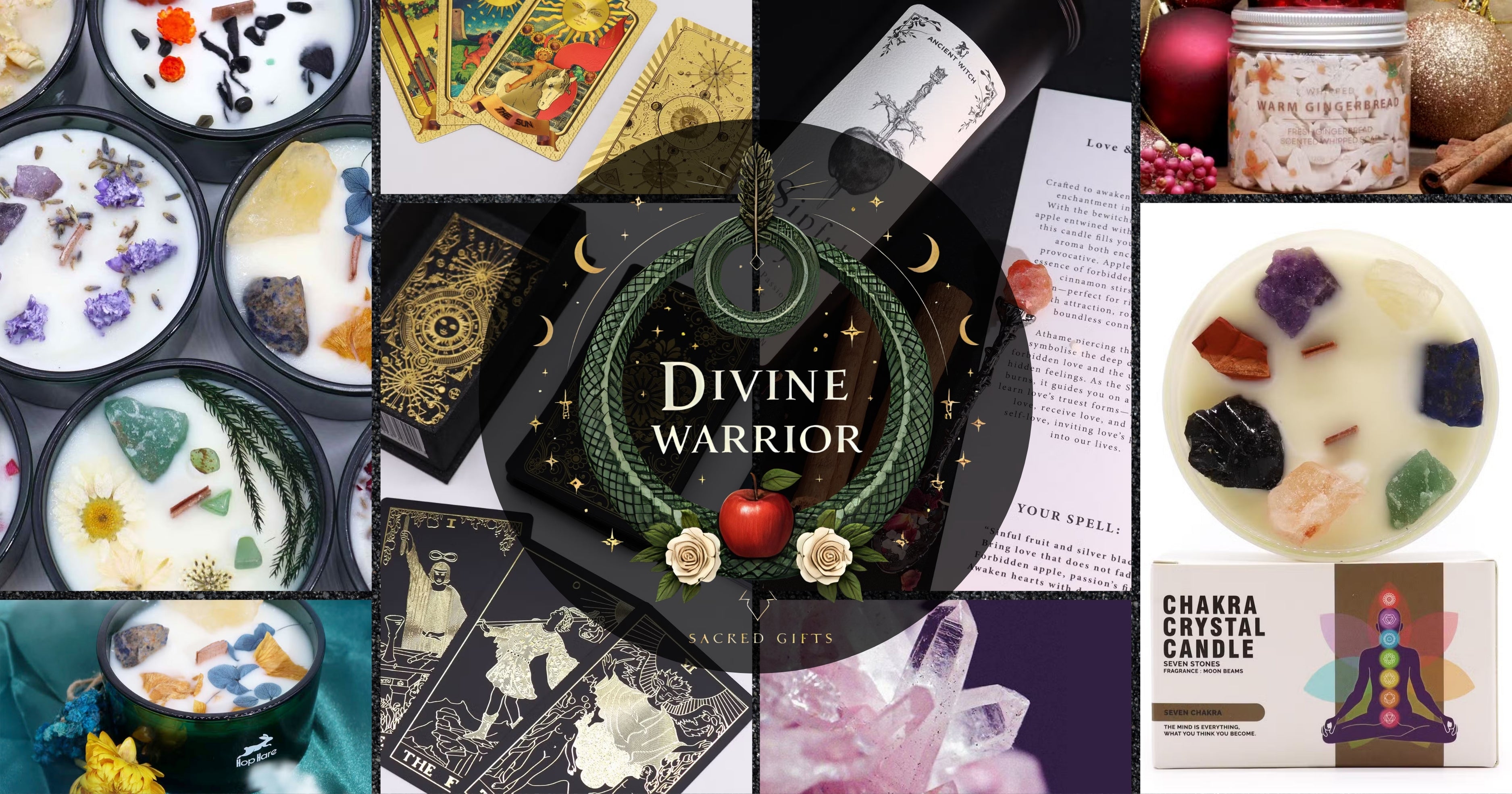 Tarot Gift Sets UK | Tarot Cards, Crystals & Ritual Gifts | Divine Warrior