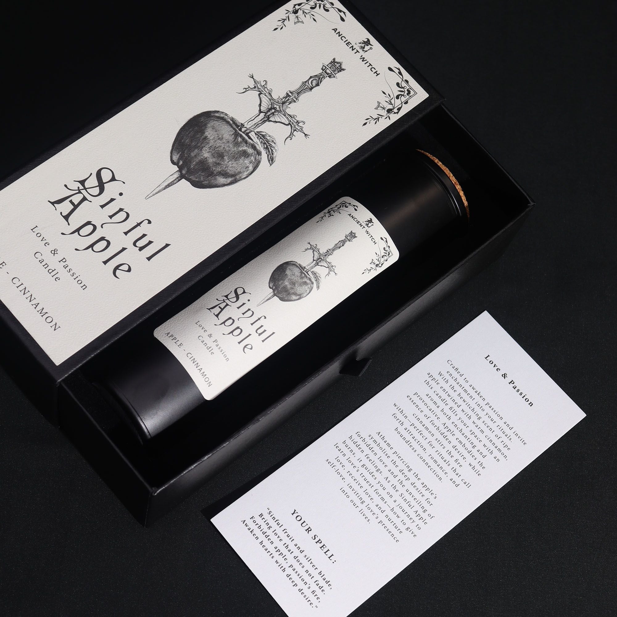Ancient Witch Ritual Candles Sinful Apple | Ritual Spell Candles UK ...