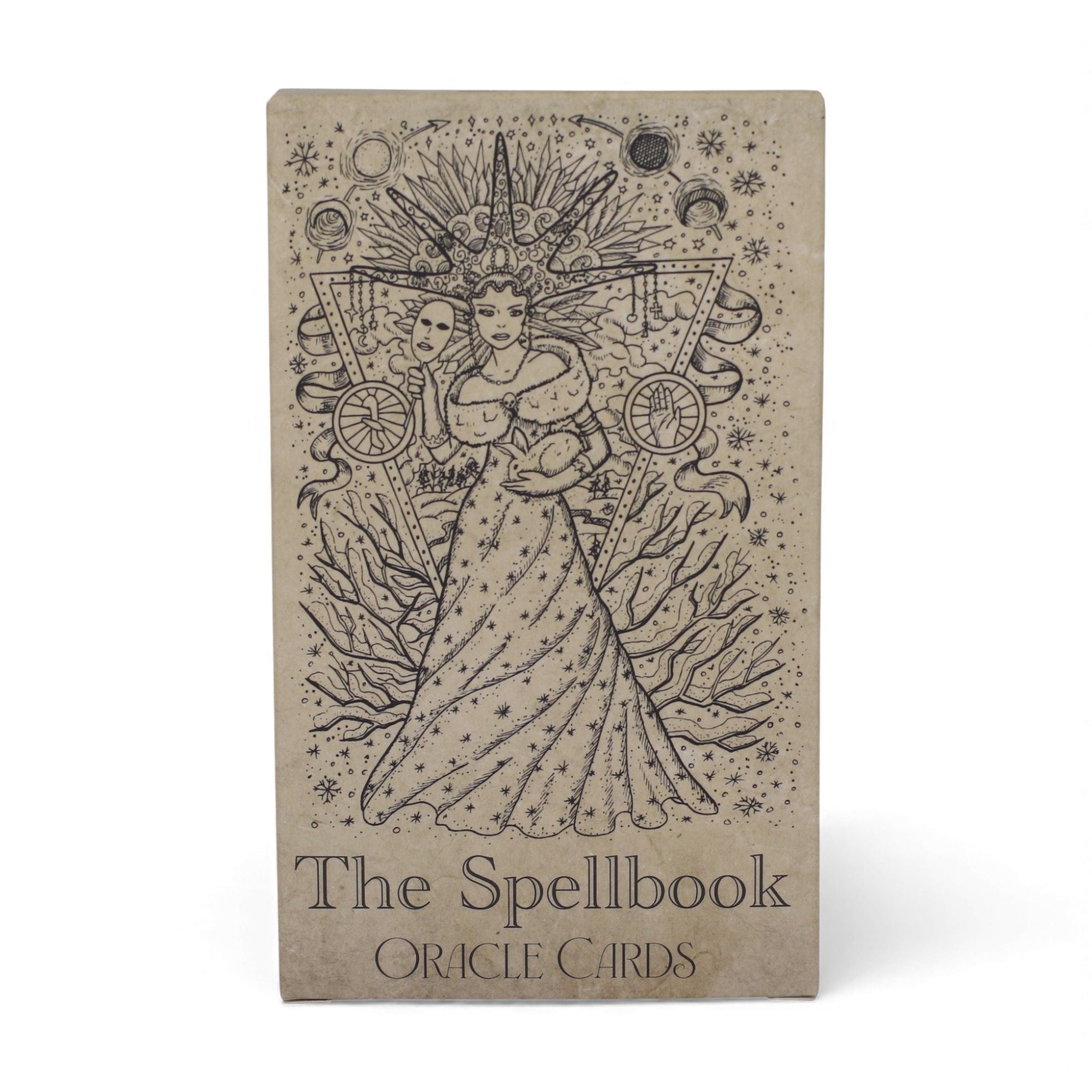 The Spellbook Oracle Cards | 40-Card Divination Deck | UK – Divine Warrior
