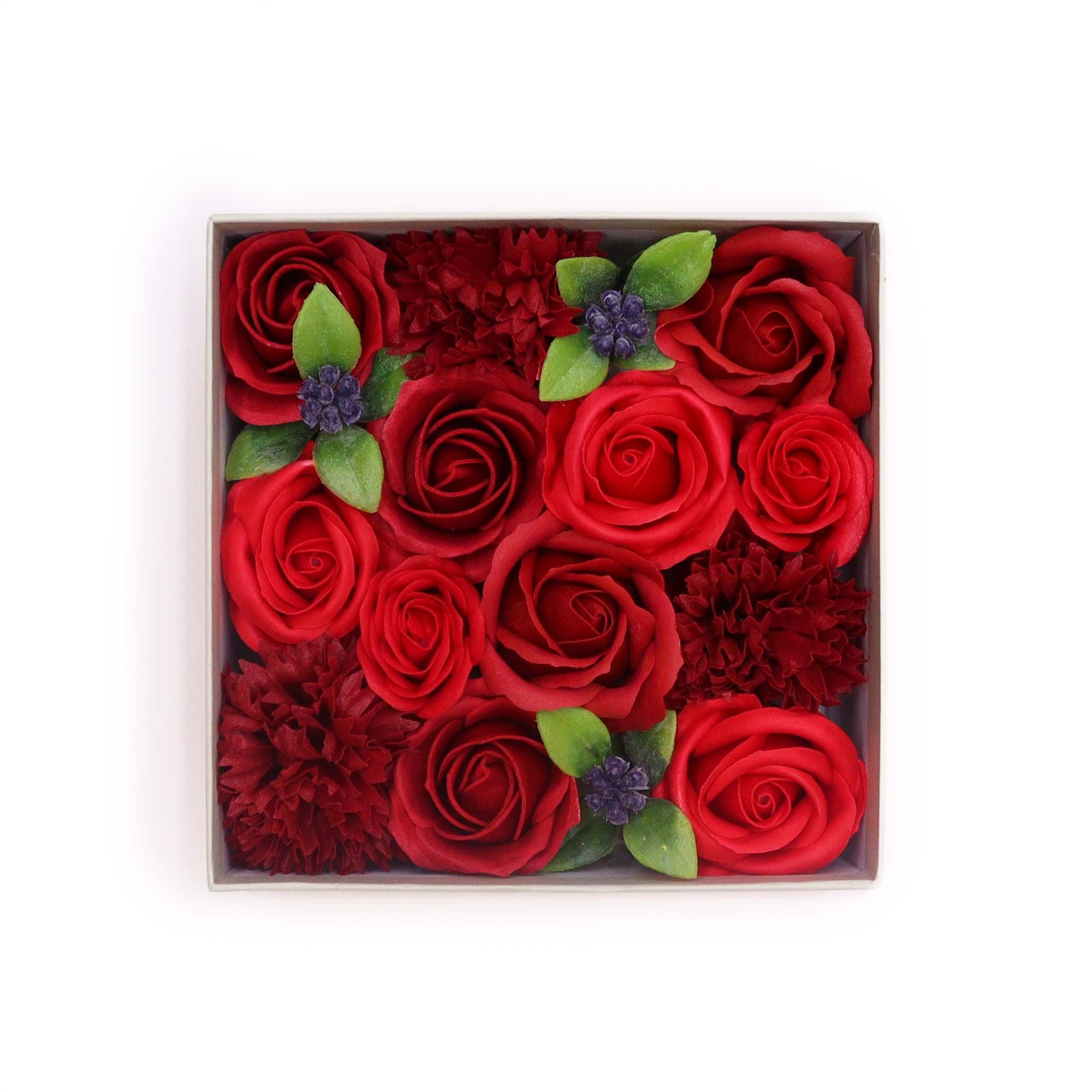 Square Box - Classic Red Roses – Divine Warrior